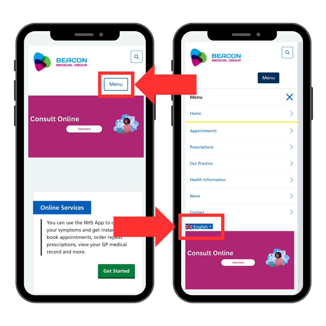 Translation Form - Beacon Medical Group